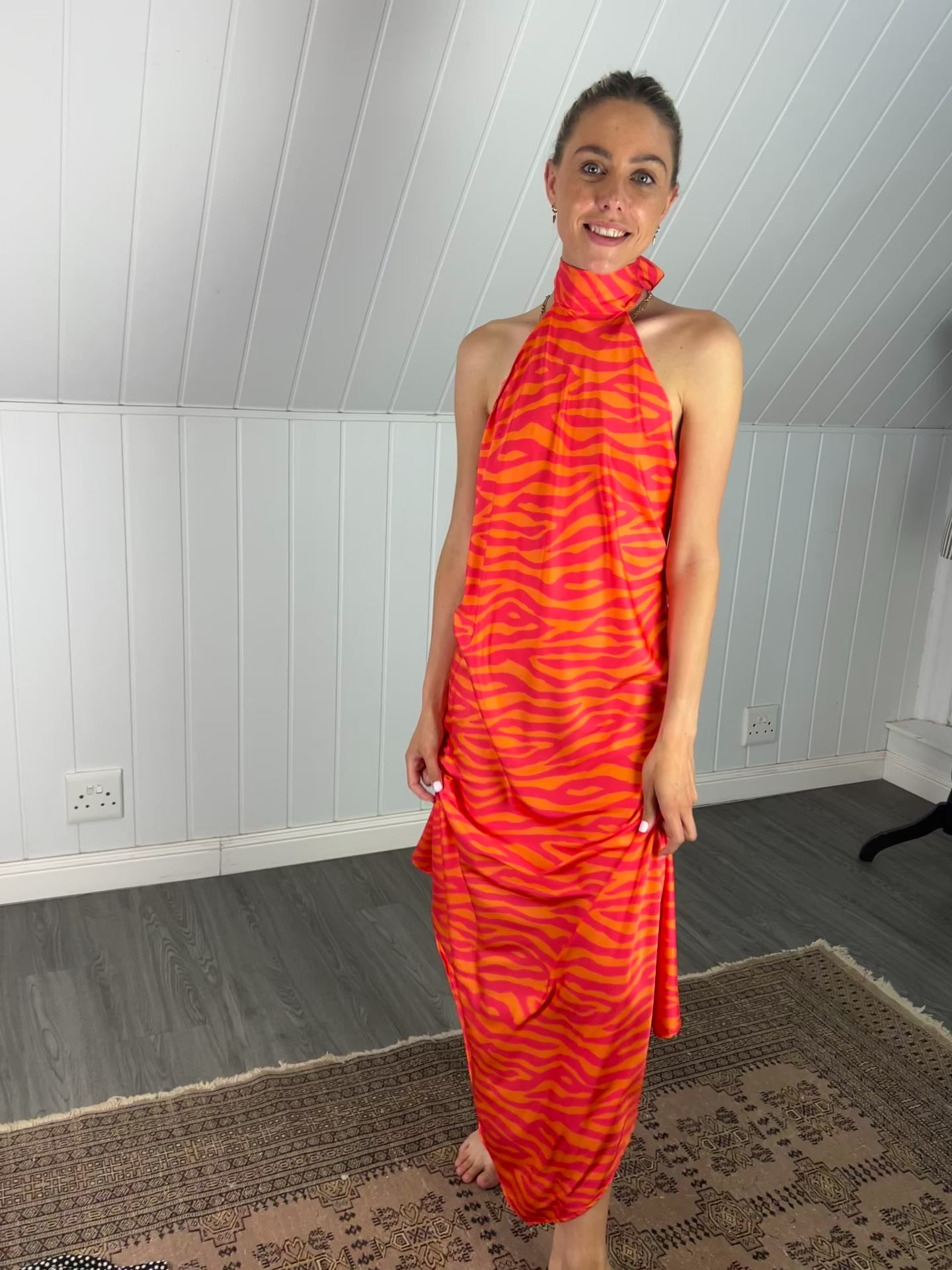 Orange and Pink Zebra – Lara Louise Designs